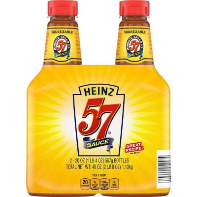 Heinz 57 Sauce - 2/20 oz by Heinz - Walmart.com