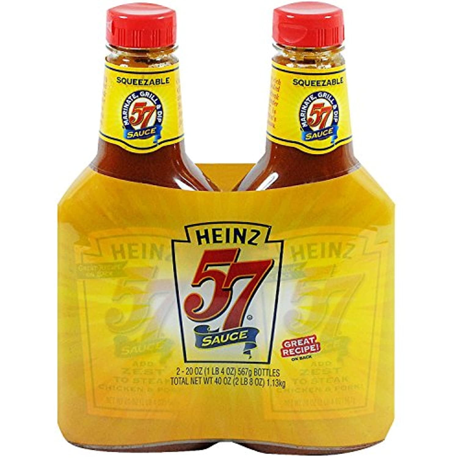 Heinz 57 Sauce 2 Pack Of 20 Oz Bottles - Walmart.com