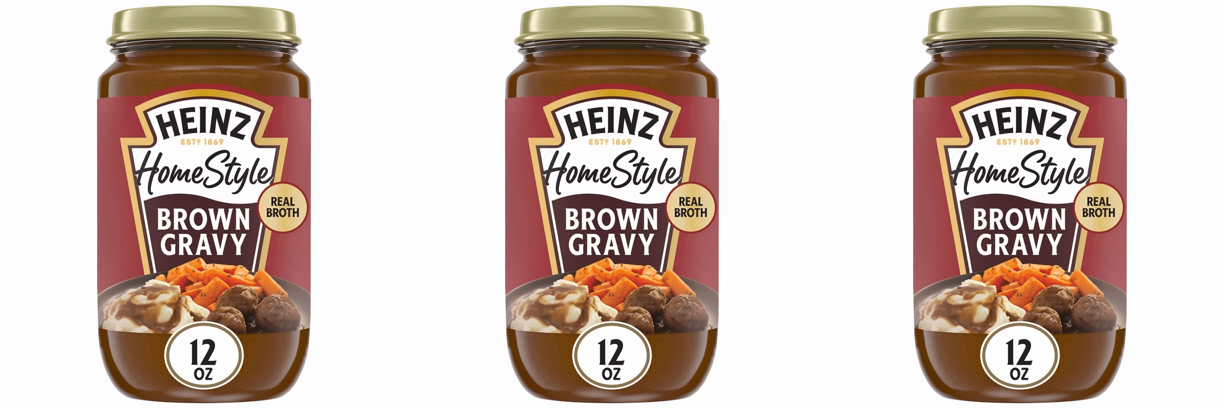 Heinz Brown Gravy - 12oz pack of 3 - Walmart.com