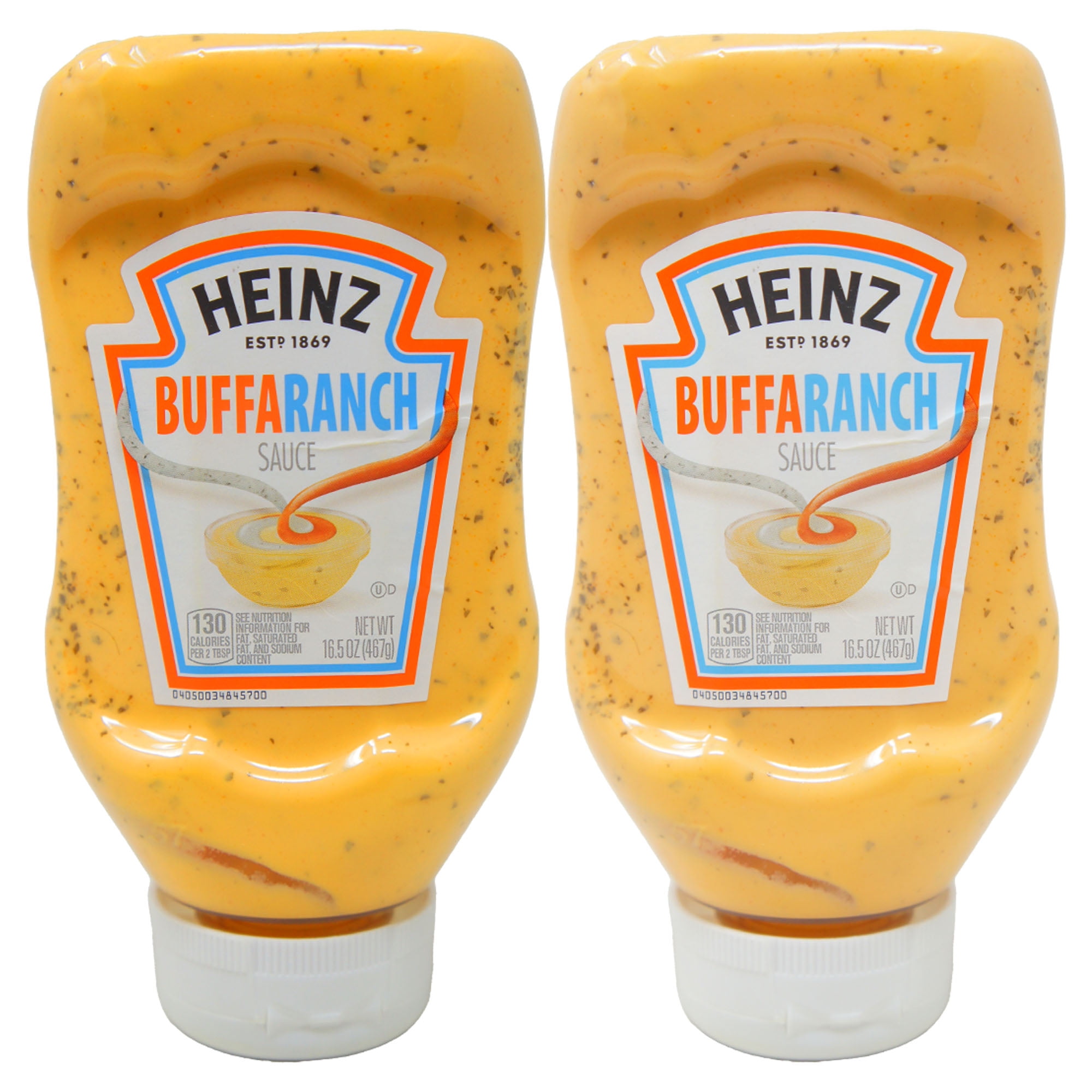 Heinz BuffaRanch Sauce – Buffalo Ranch Condiment – 16.5 oz Bottles ...