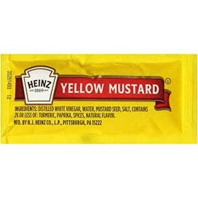 Individual Mustard Packets