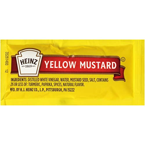 Individual Mustard Packets