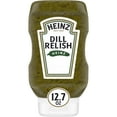 Heinz Dill Relish, Sweet Pickled Cucumber & Vegetable, Easy Squeeze, 12 ...