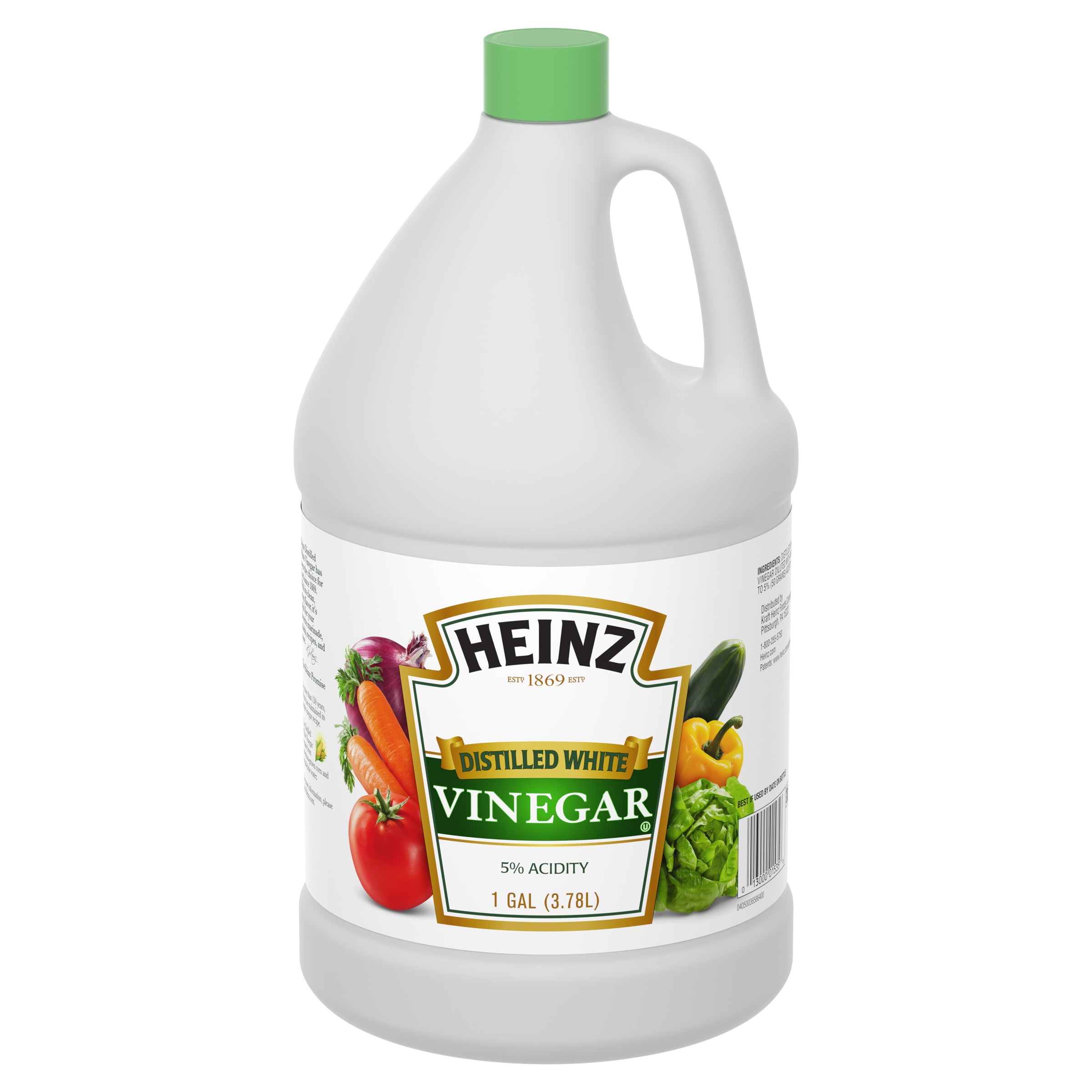 Heinz Distilled White Vinegar 5% Acidity, 1 gal Jug - Walmart.com