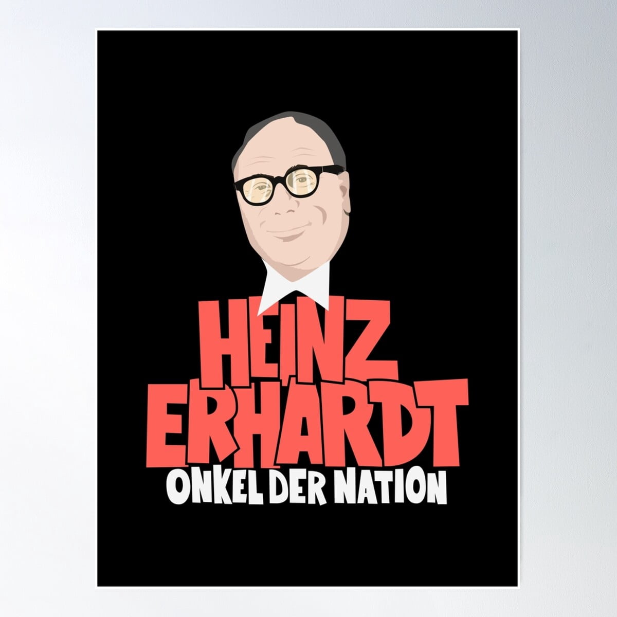 Heinz Erhardt - Funny Quotes - German Comedian Poster Wall Art, Modern ...