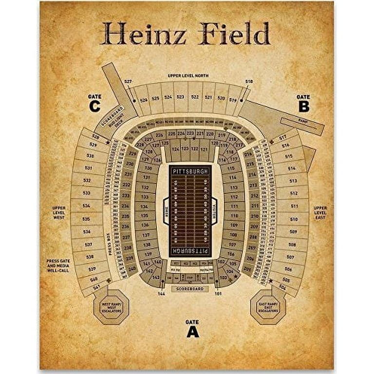 Heinz Field Seating Views | Cabinets Matttroy