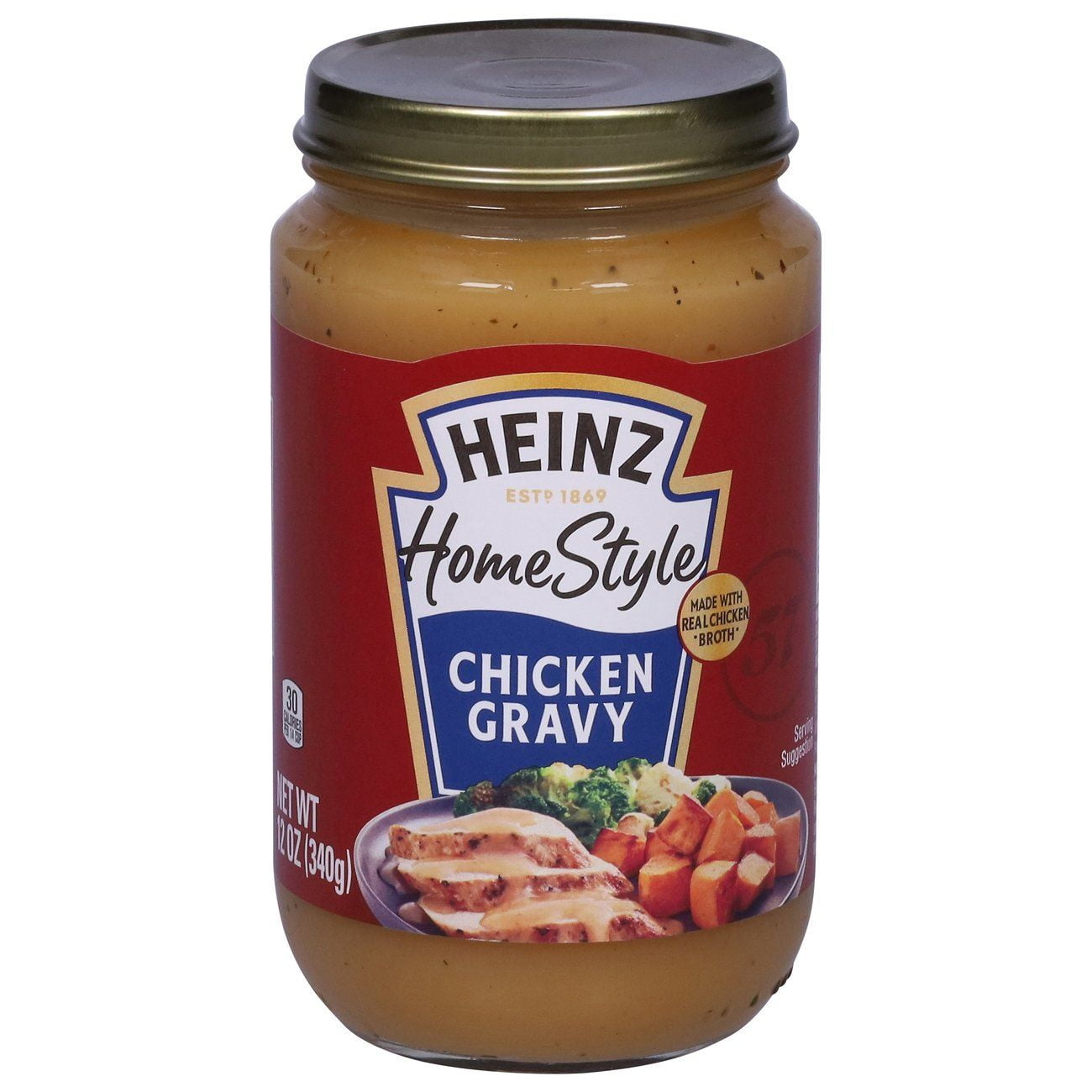 Heinz Home Style Classic Chicken Gravy - 12 oz - Walmart.com