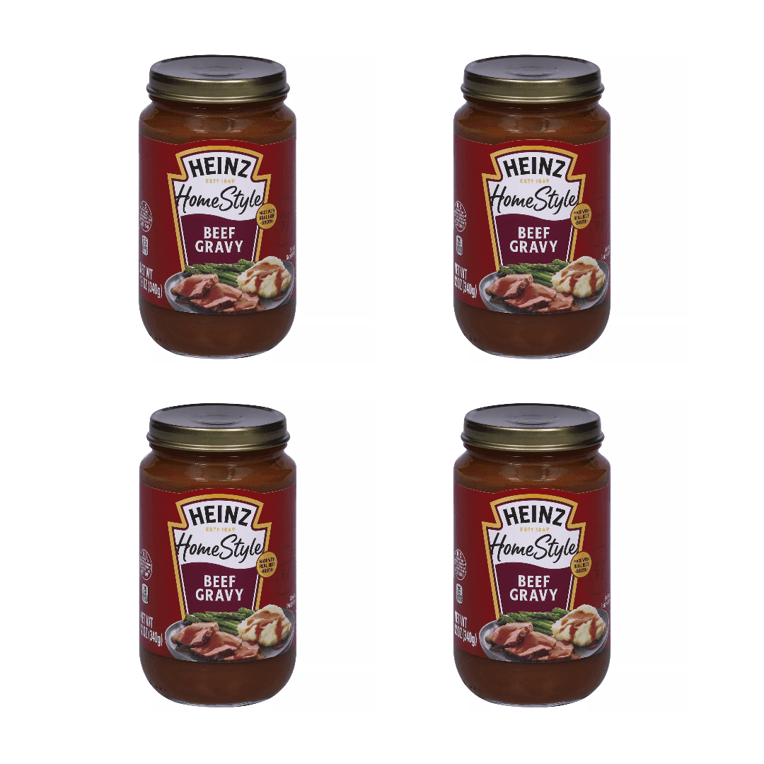Heinz Home Style Savory Beef Gravy, 12 Oz (Pack Of 4) - Hearty Gravy ...