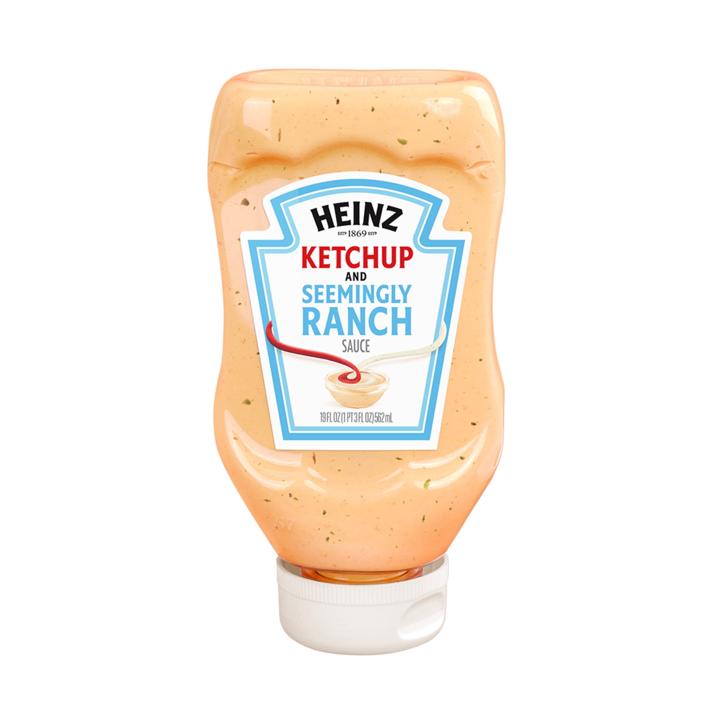 Heinz Ketchup And Seemingly Ranch 19 Oz Bottle Walmart