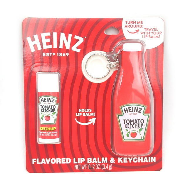 Heinz Ketchup scented lip balm and clip on keychain - Walmart.com