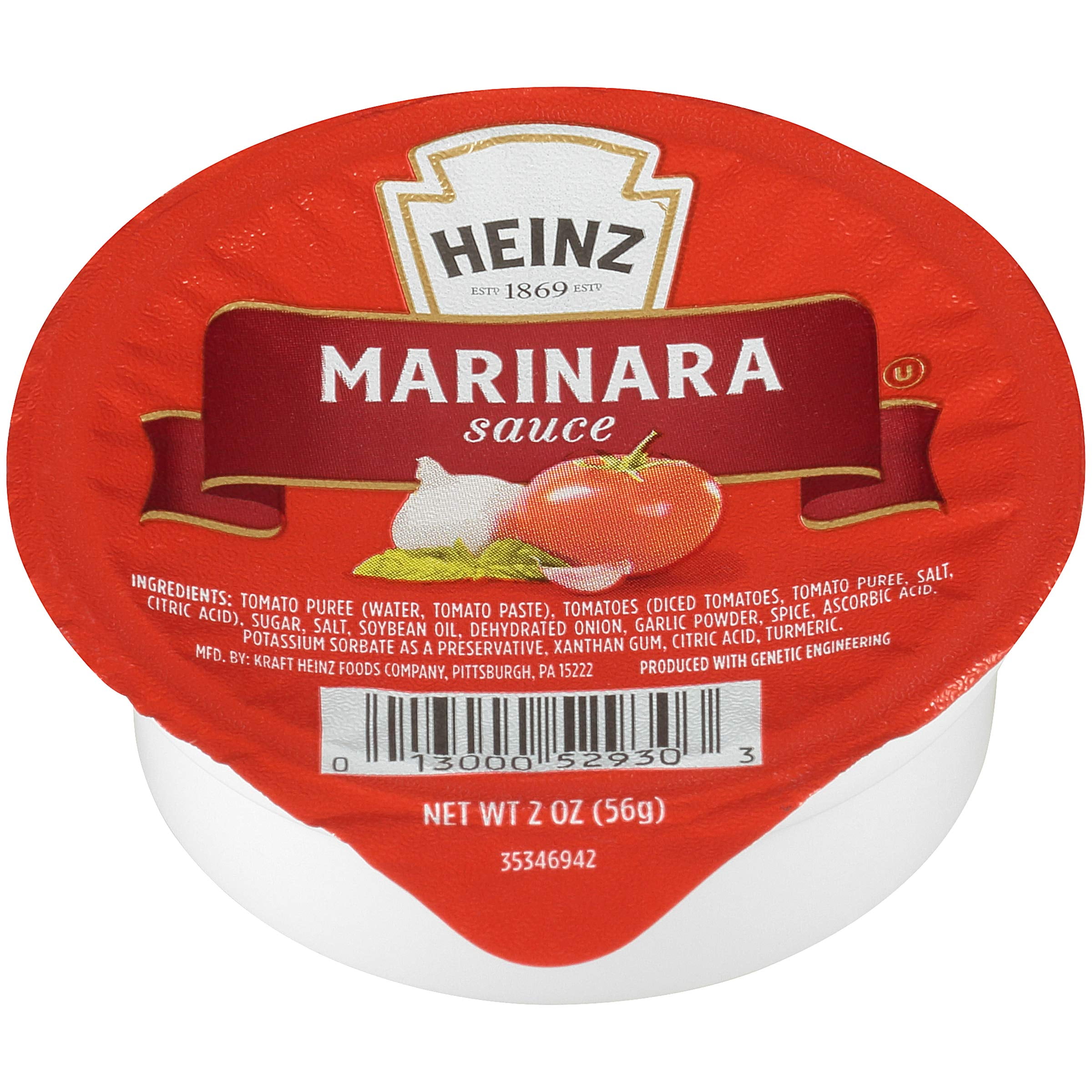 Heinz Marinara Sauce Single Serve (60 Ct Casepack, 2 Oz Cups) - Walmart.com