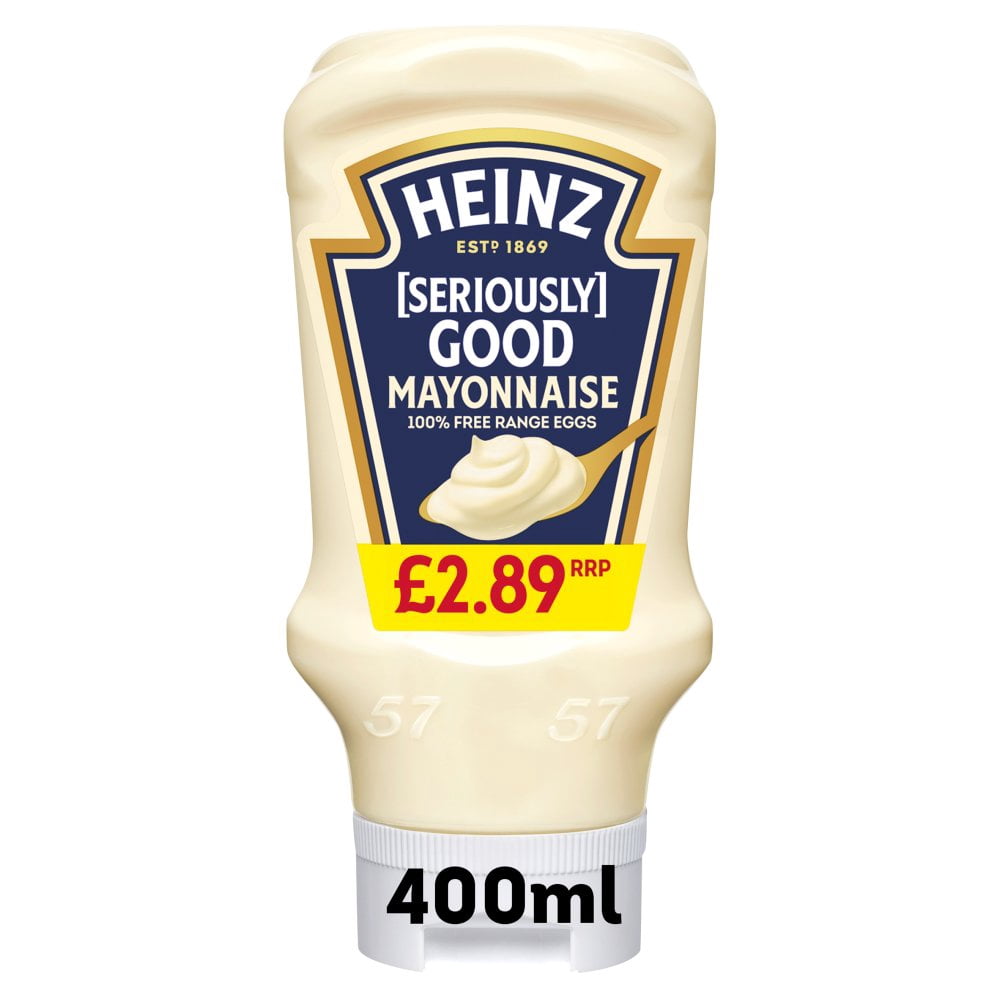 Heinz Mayonnaise 395g (pack of 6) - Walmart.com