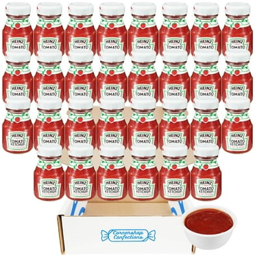 Heinz Mini Condiment Varieties- Pack of 12, Picnic Size Ketchup ...