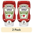 (2 pack) Heinz Organic Tomato Ketchup, 14 oz Bottle - Walmart.com