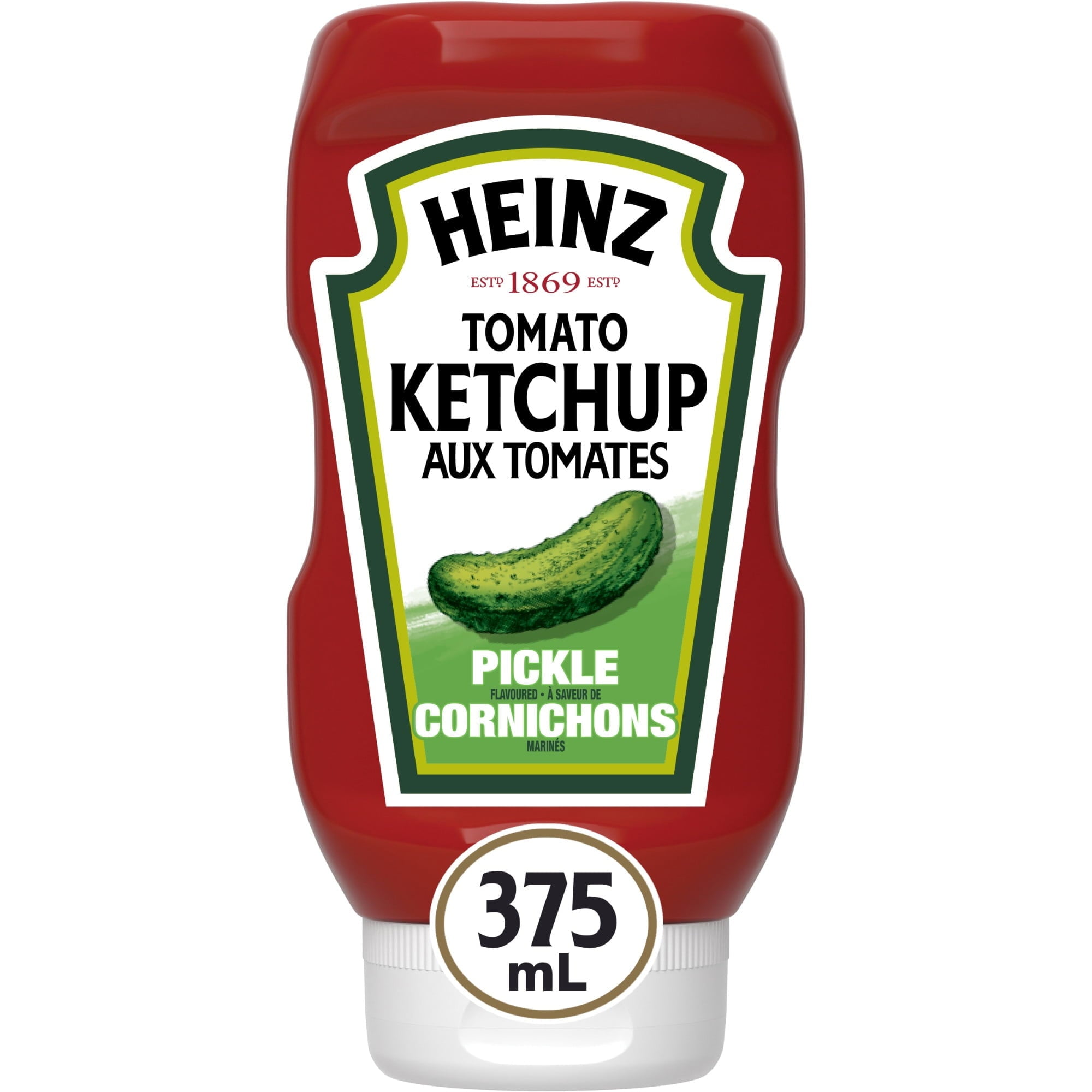 Heinz Pickle Flavored Tomato Ketchup 375ml/13 oz - Walmart.com