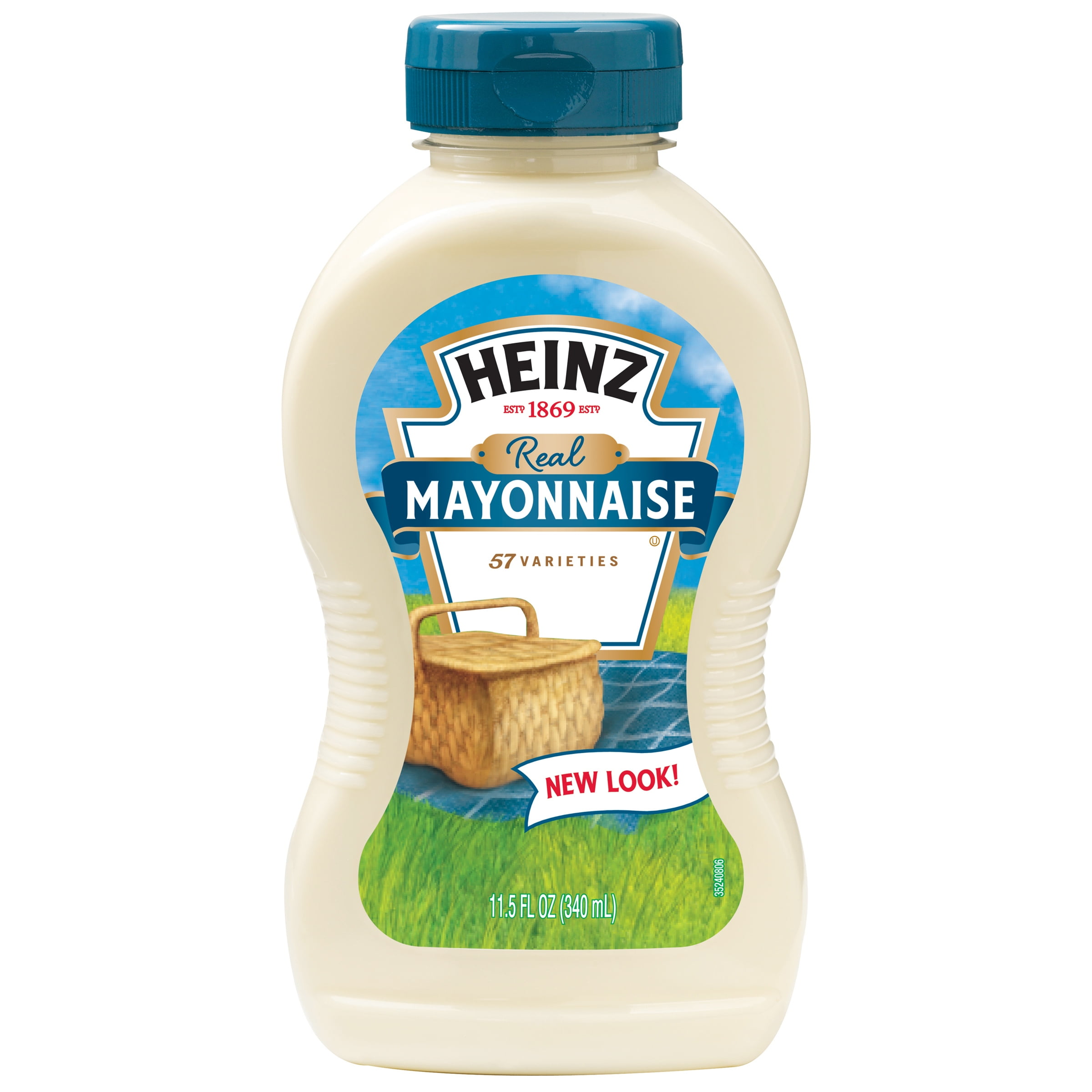 Heinz Real Mayonnaise 11.5 fl. oz. Bottle - Walmart Business Supplies