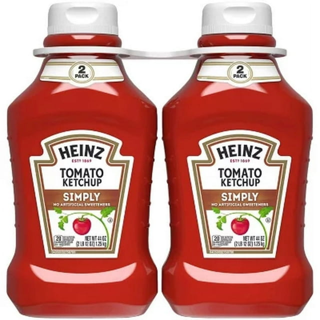 Heinz Simply Tomato Ketchup 44 Oz., 2 Pk. - Walmart.com