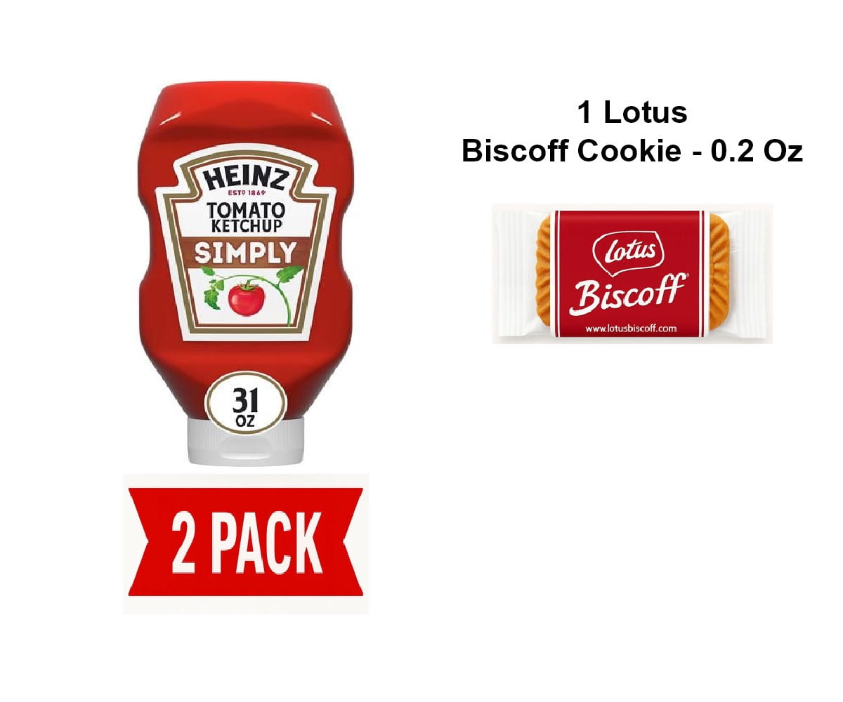 Heinz Simply Tomato Ketchup With No Artificial Sweeteners, 31 Oz Bottle ...