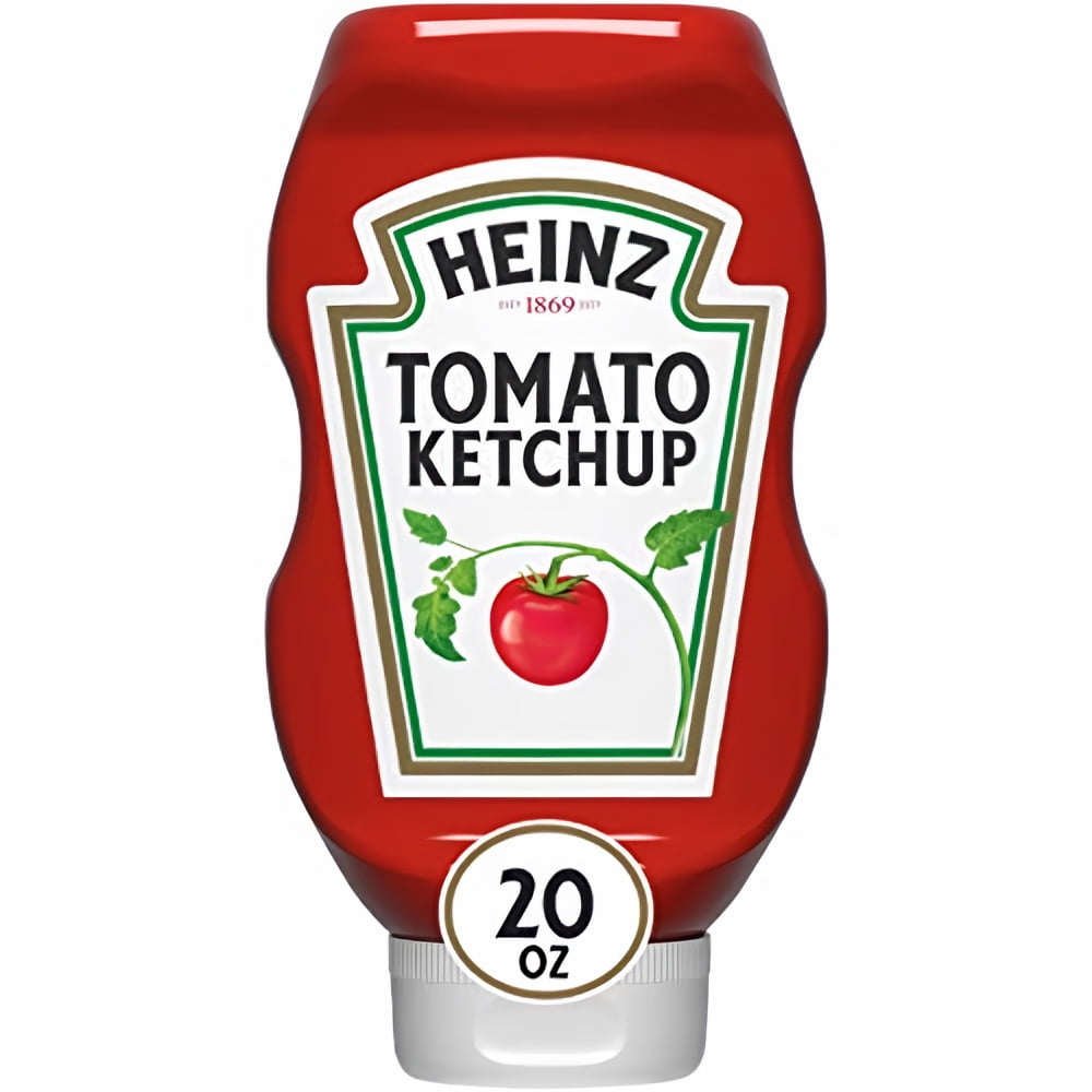 Heinz Squeeze Tomato Ketchup, 20 oz (Pack of 48) - Walmart.com
