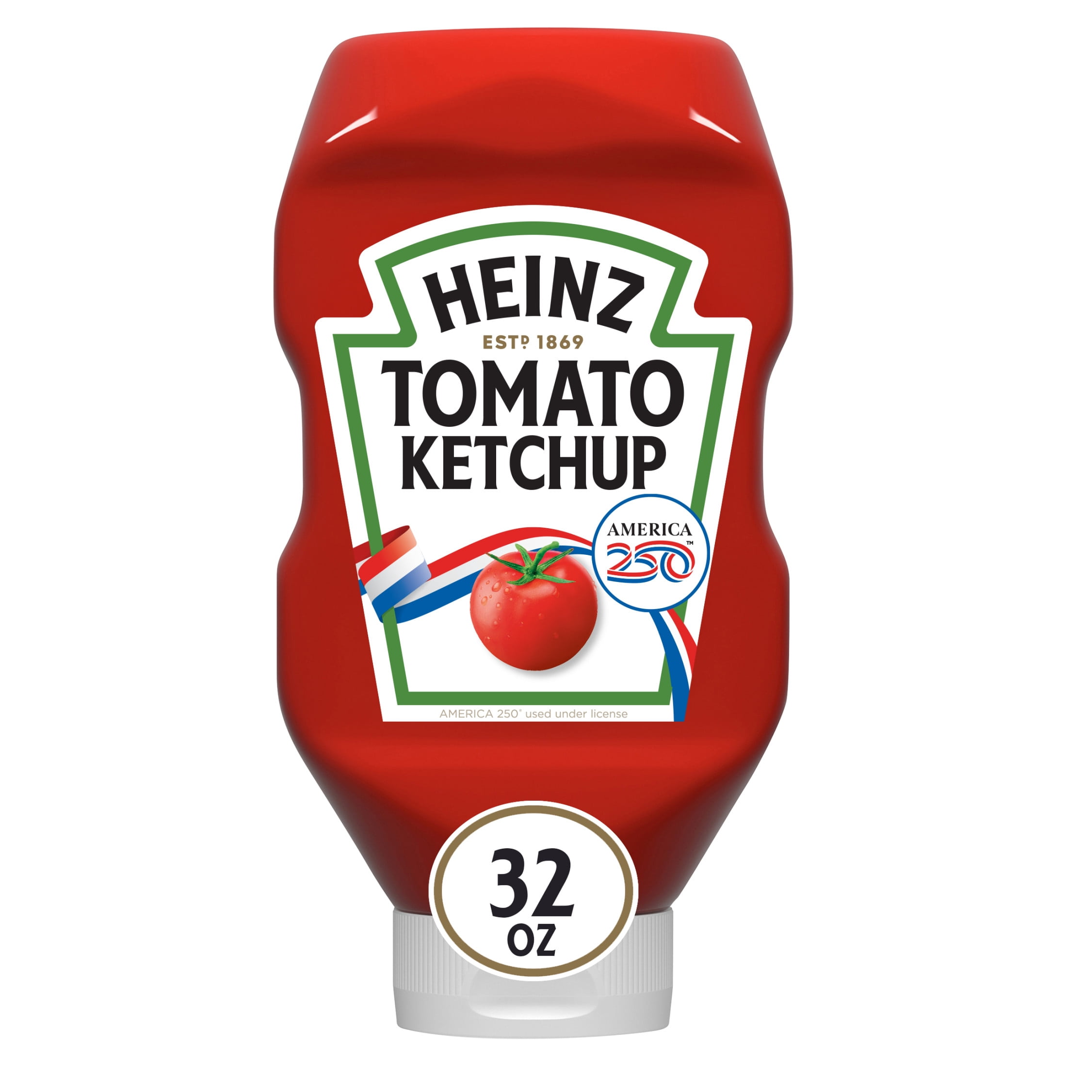 Heinz, Tomato Ketchup, 32 oz Bottle, Thick & Rich Flavor - Walmart.com