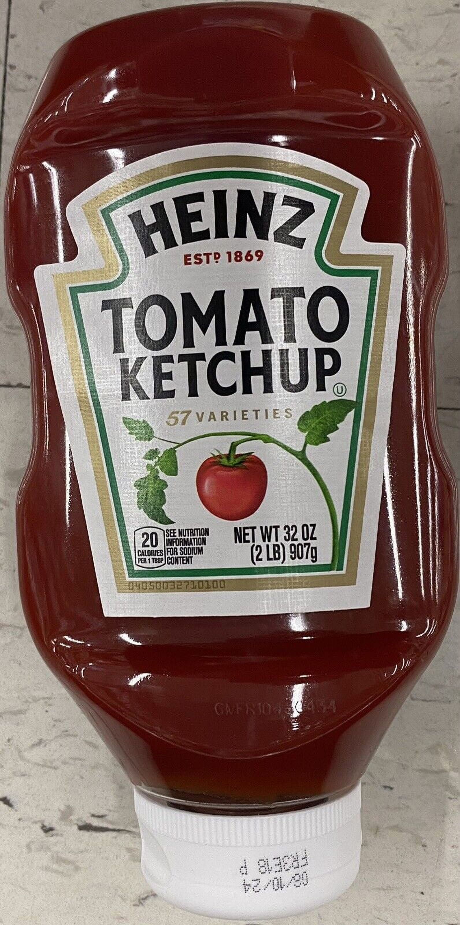 Heinz Tomato Ketchup VALUE BULK Size Bottle Tub 32 oz - FREE SHIP ...