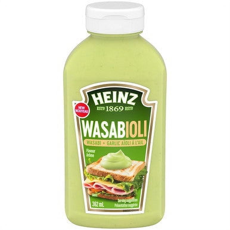 Heinz Wasabioli Sauce (Wasabi & Garlic Aioli) 362ml/12 fl. oz ...