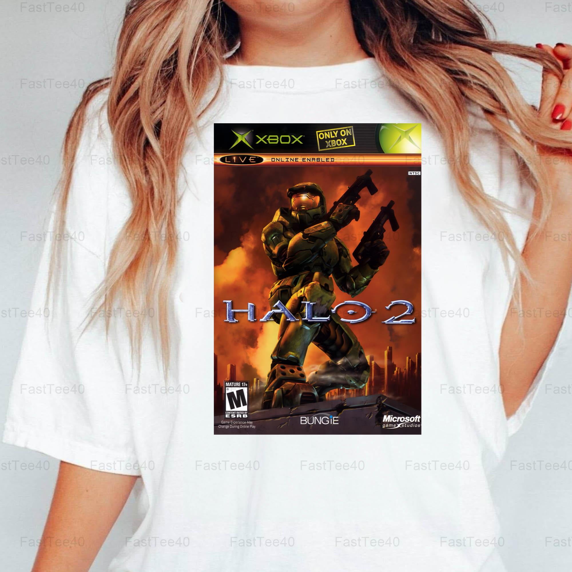 Heirloom Halo 2 Legacy Gamer Heritage Xbox Fan Graphic Hoodie Tee ...