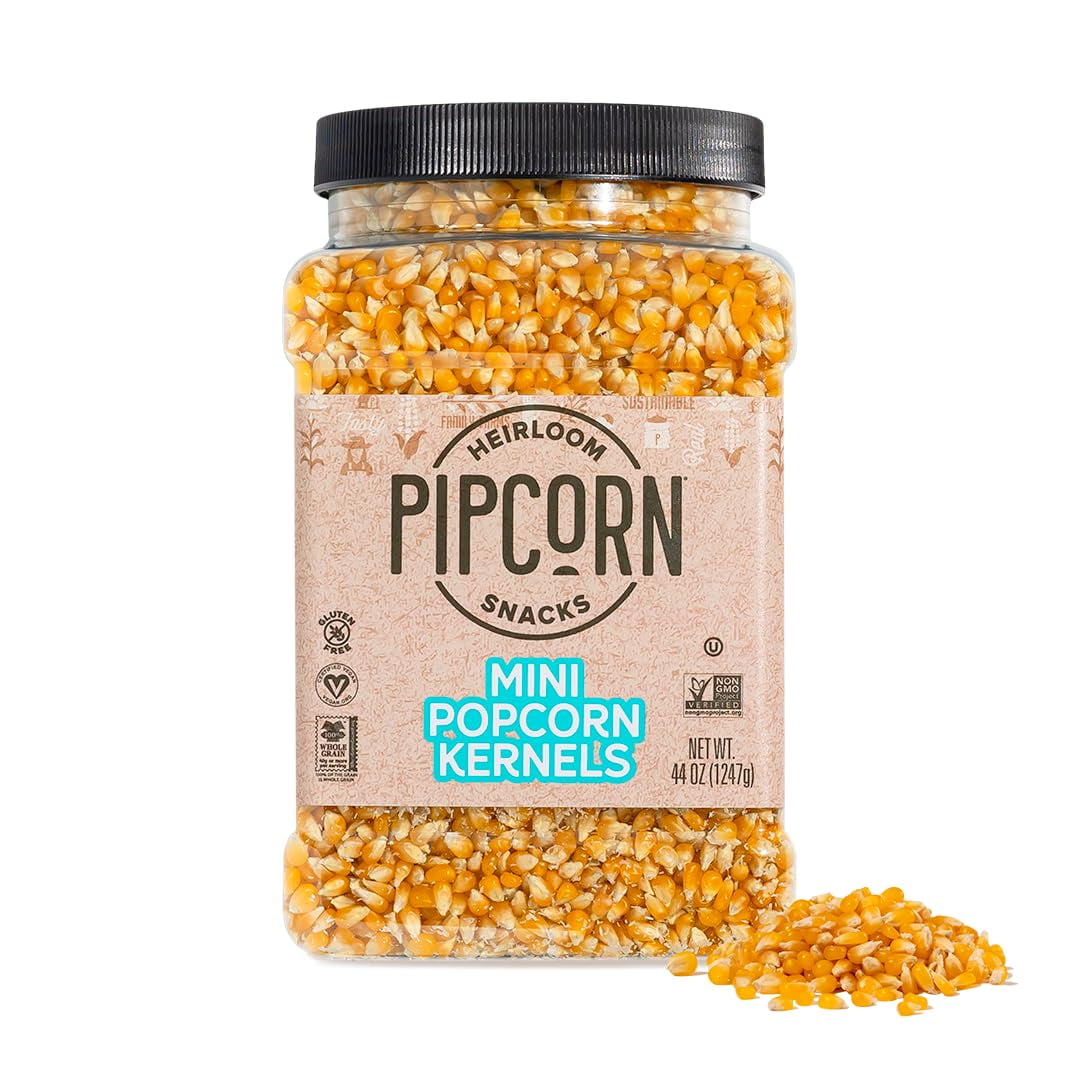 Heirloom Mini Popcorn Kernels By , Non-Gmo, Vegan, Gluten Free Snacks ...