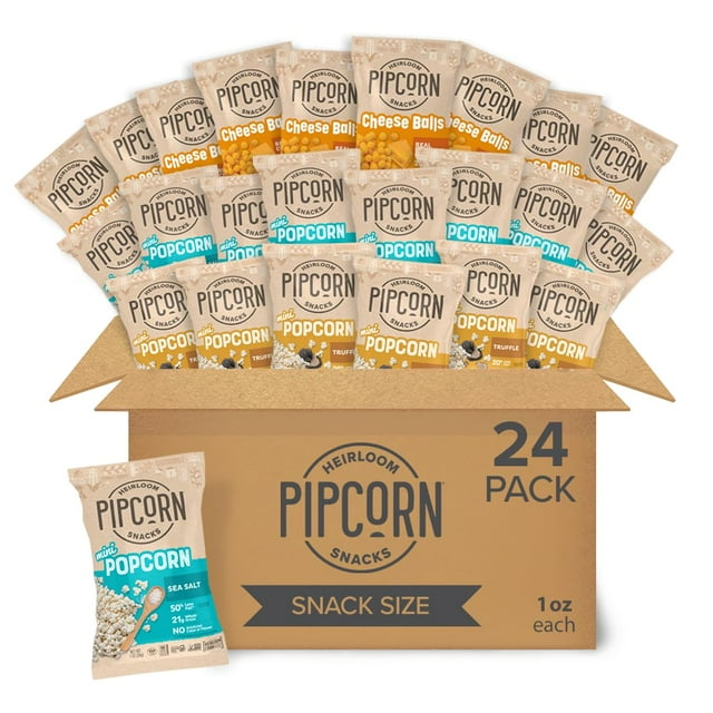 Heirloom Snack Variety Pack by - 1oz 24pk - with Cheese Balls and Mini ...