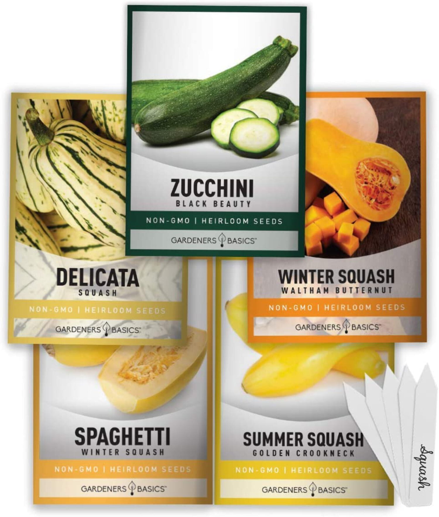 Heirloom Squash Seeds | 5 Variety Pack - Walmart.com