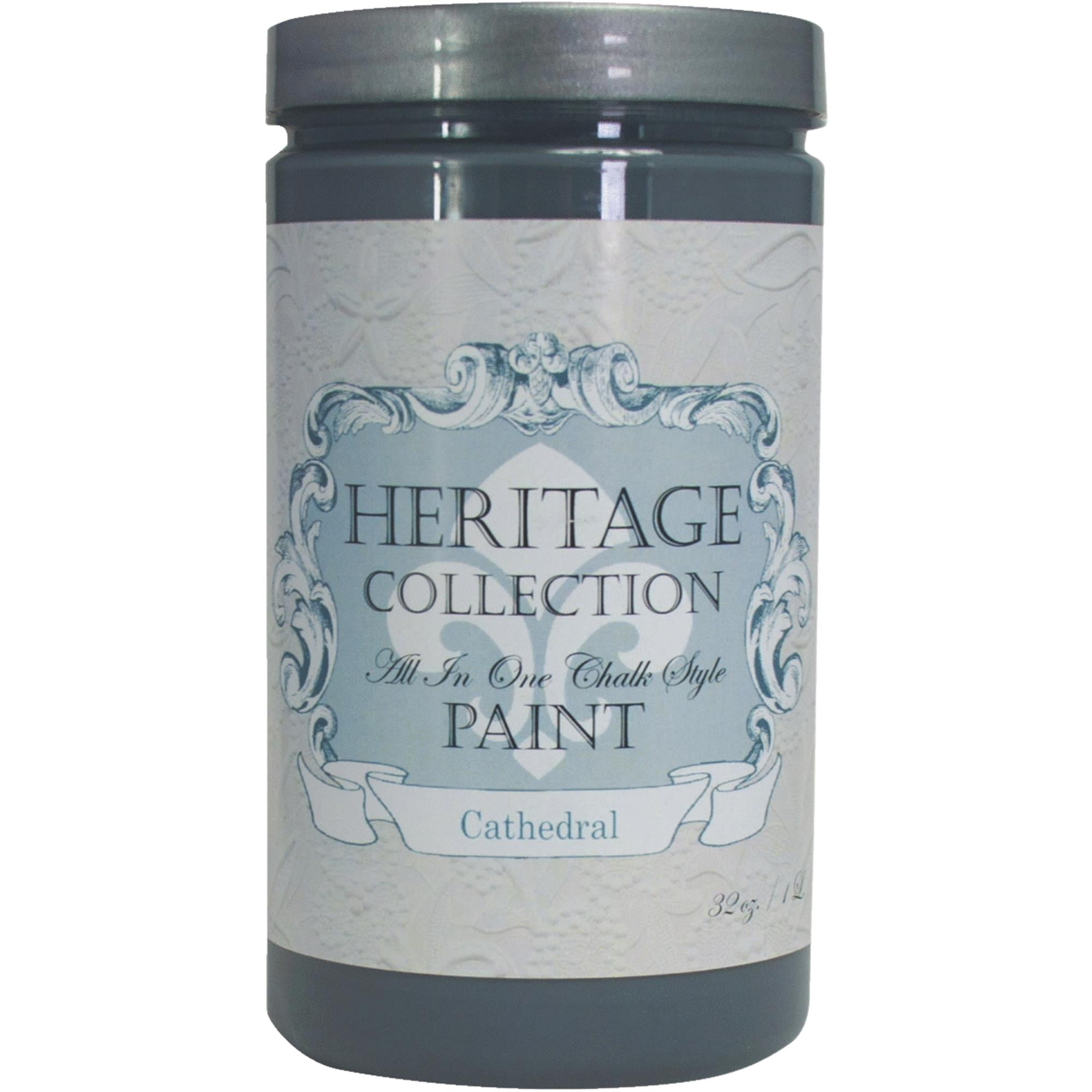 ALL-IN-ONE Paint by Heirloom Traditions, Cathedral (Steel Gray), 32 Fl ...