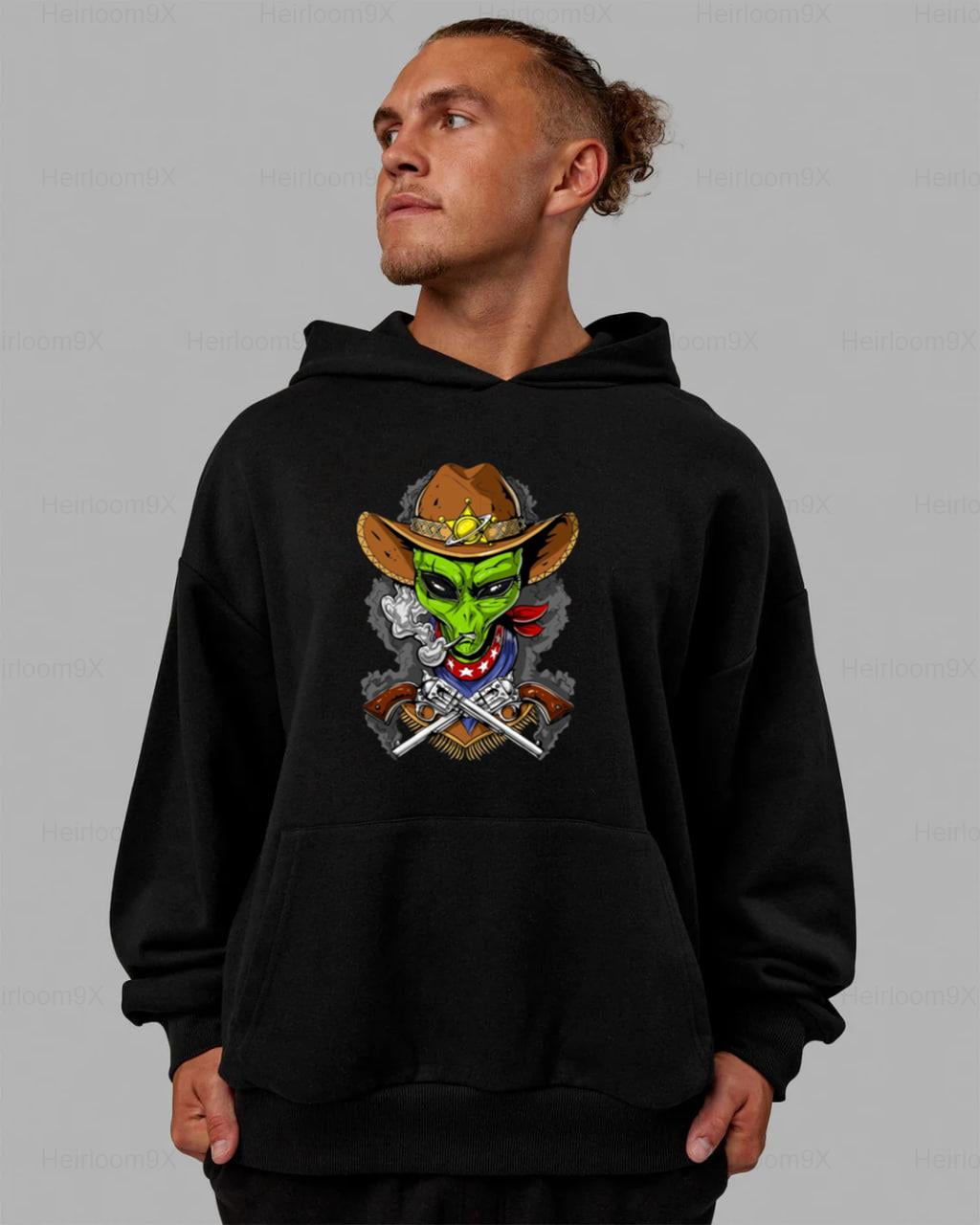 Heirloom98 Space Alien Cowboy Fun Sci Fi Western Theme UFO Outer Space ...