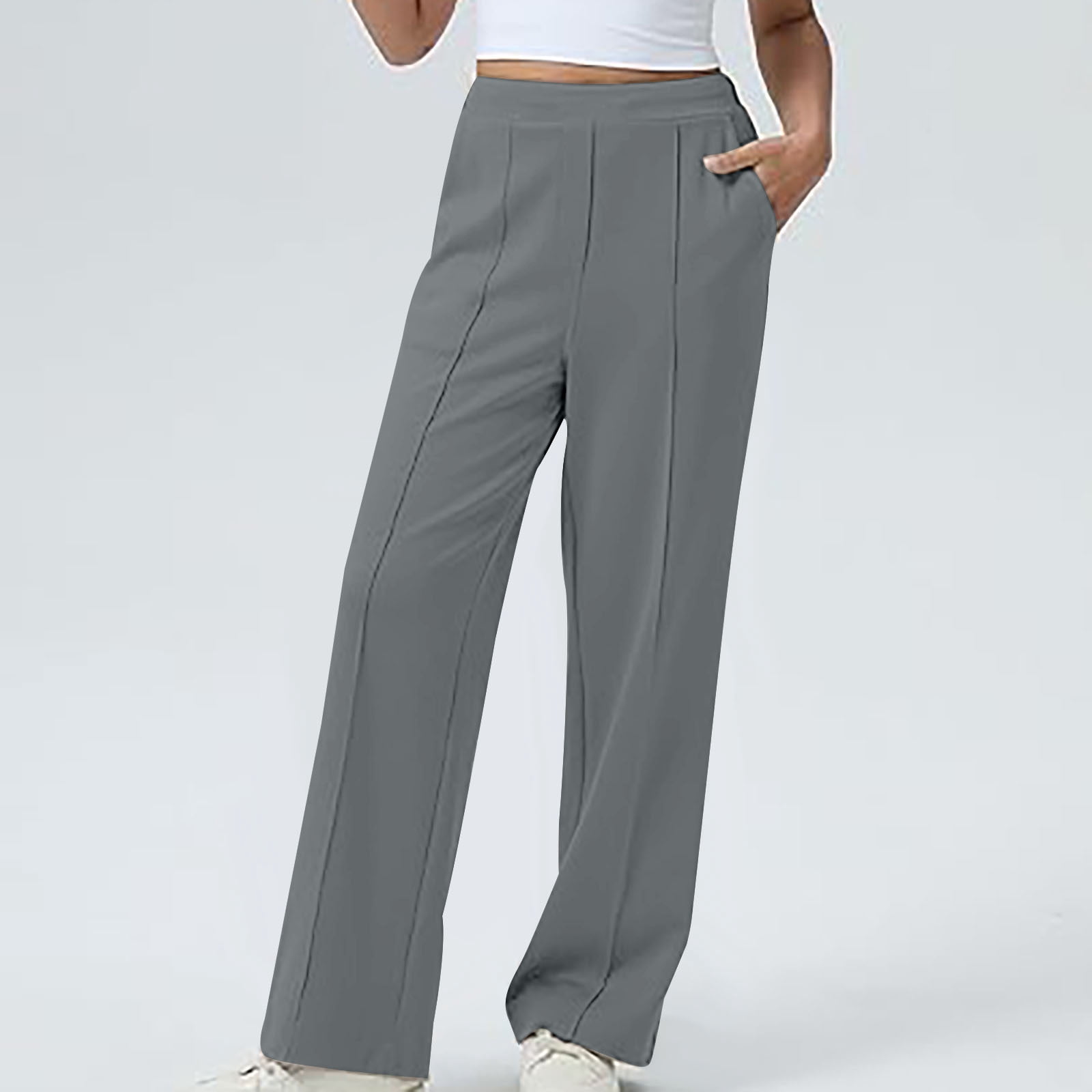 Heisall High Waisted Work Pants for Women Business Casual Outfits 2026 ...