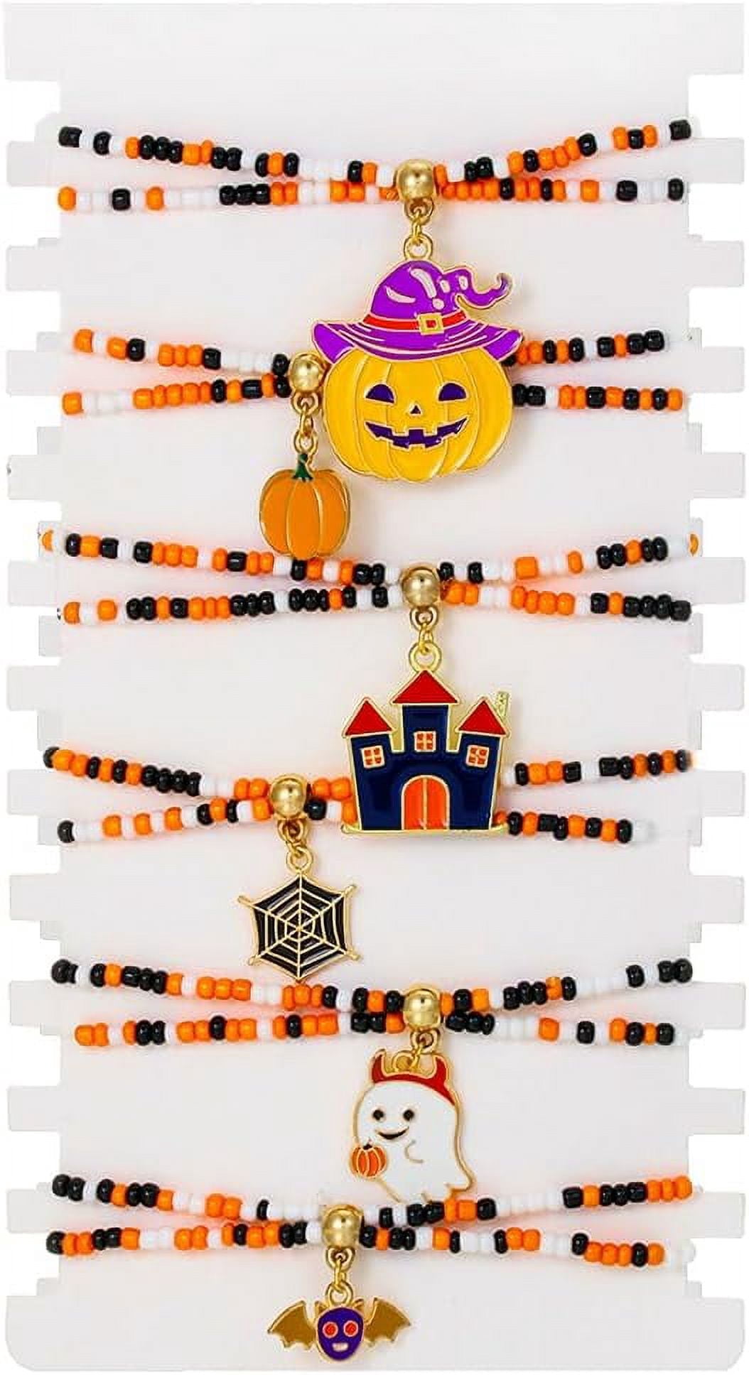Heishi Surfer Clay Bead Bracelets Set For Women - Preppy Smile Evil Eye ...