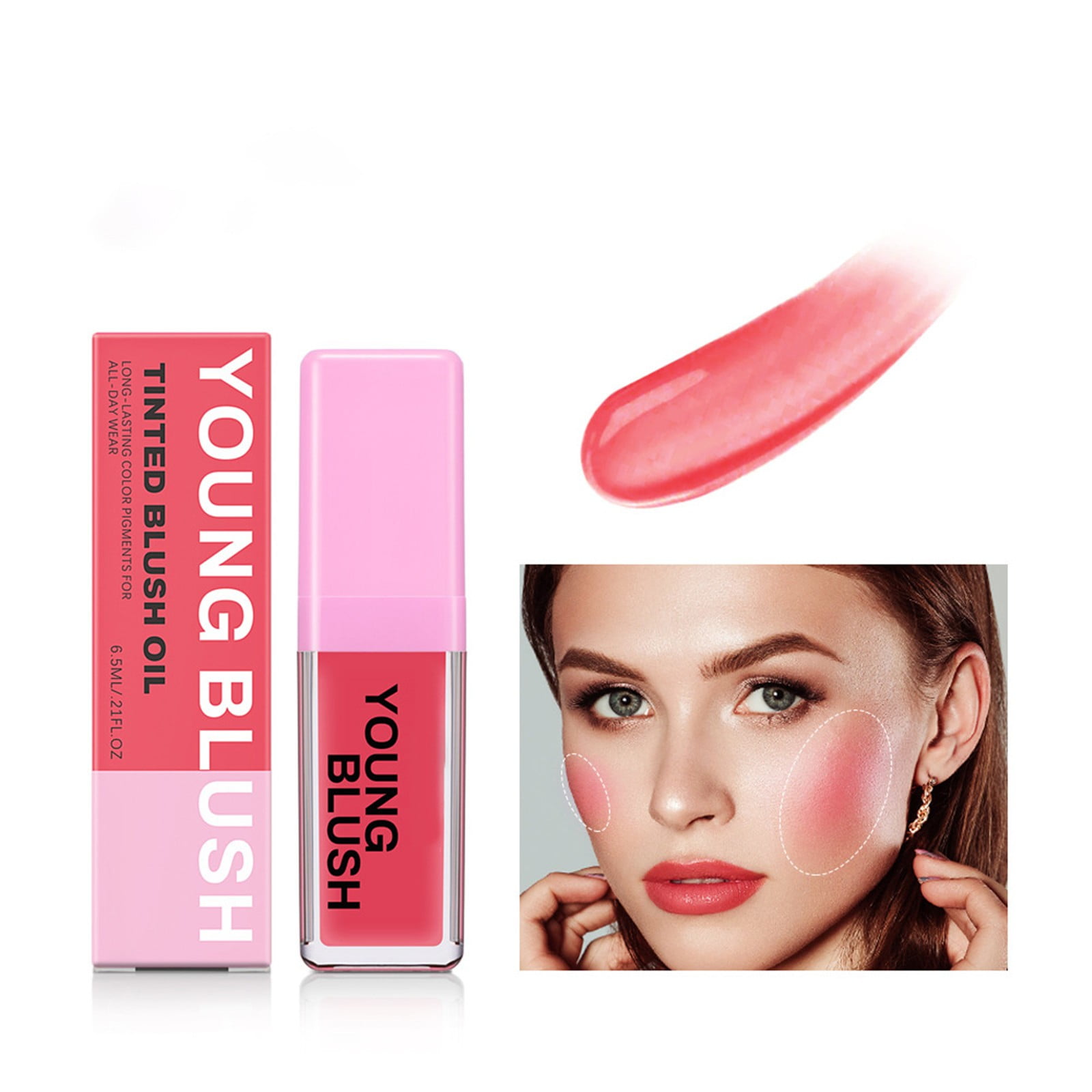 Heizi Covergirl Blush Liquid Oil Natural Makeup Brightening And ...
