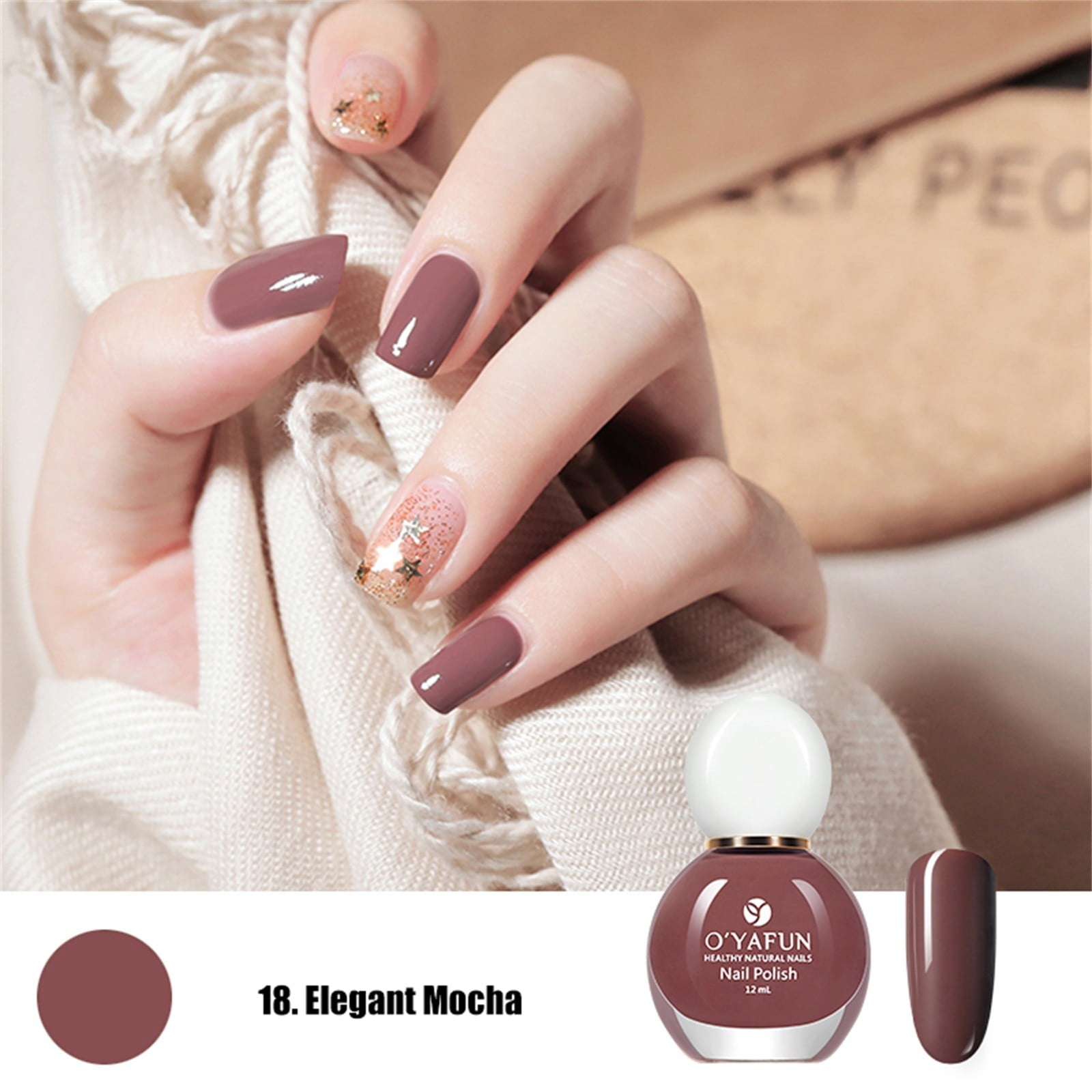 Heizi Nail Polish Matte nail polish Long-lasting no-bake whitening ...