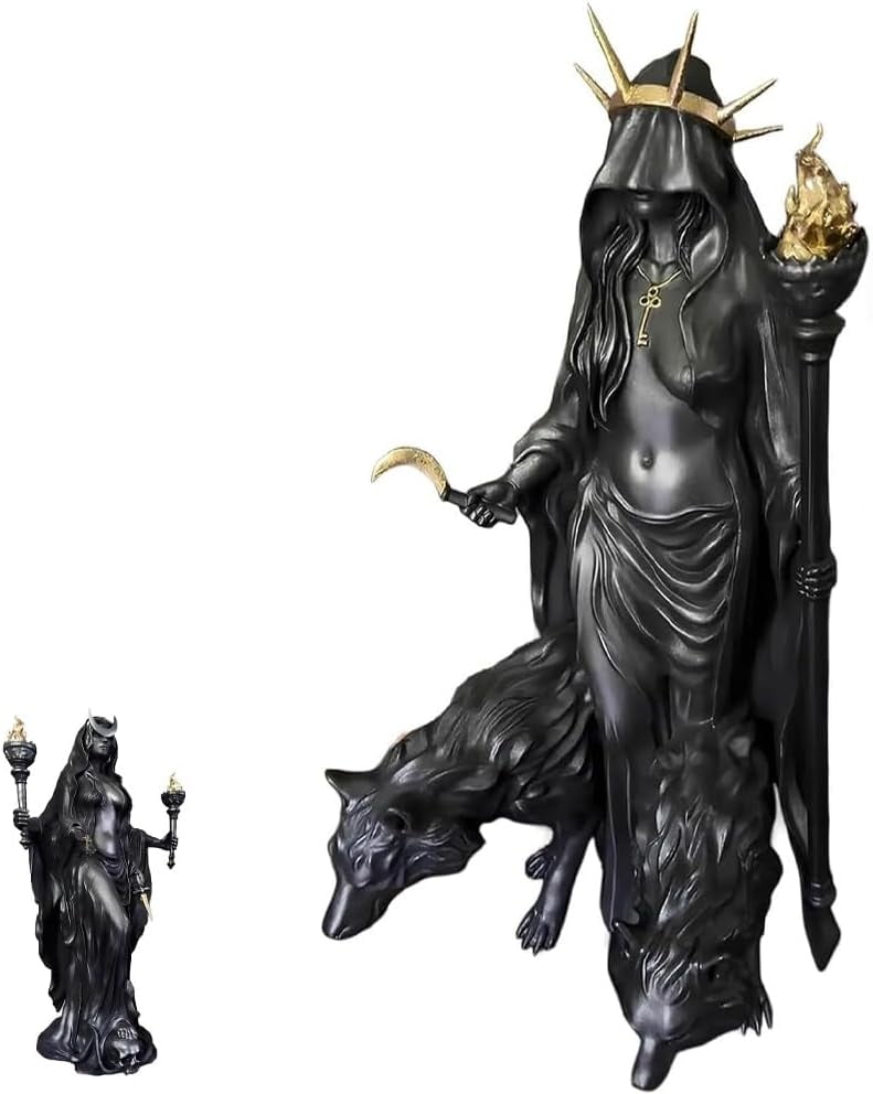 Hekatae Niktipolos, The Witch of The Night, Dark Goddess Hecate Altar ...