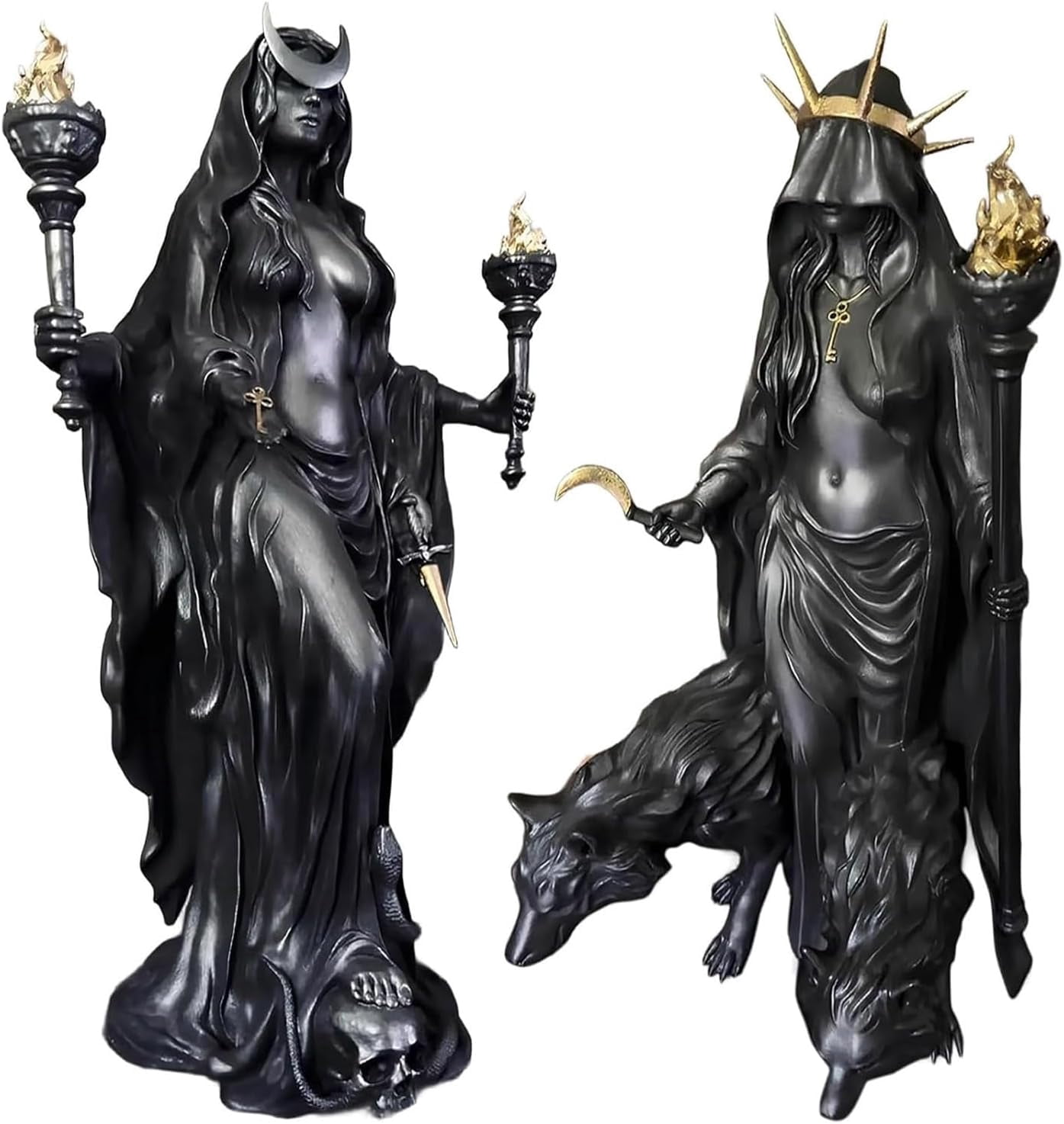 Hekate Niktipolos, The Witch of The Night, 6.3”h, Underworld Hekate ...