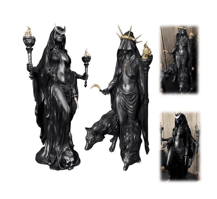 Hekate Niktipolos, The Witch of The Night, 6.69" Underworld Hekate ...