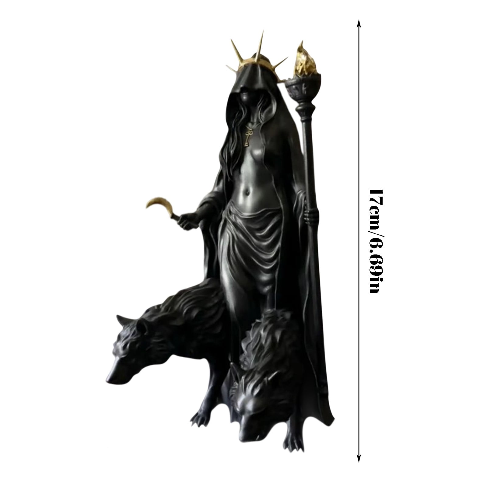 Hekate Niktipolos, The Witch of The Night, Dark Goddess Hecate Altar ...