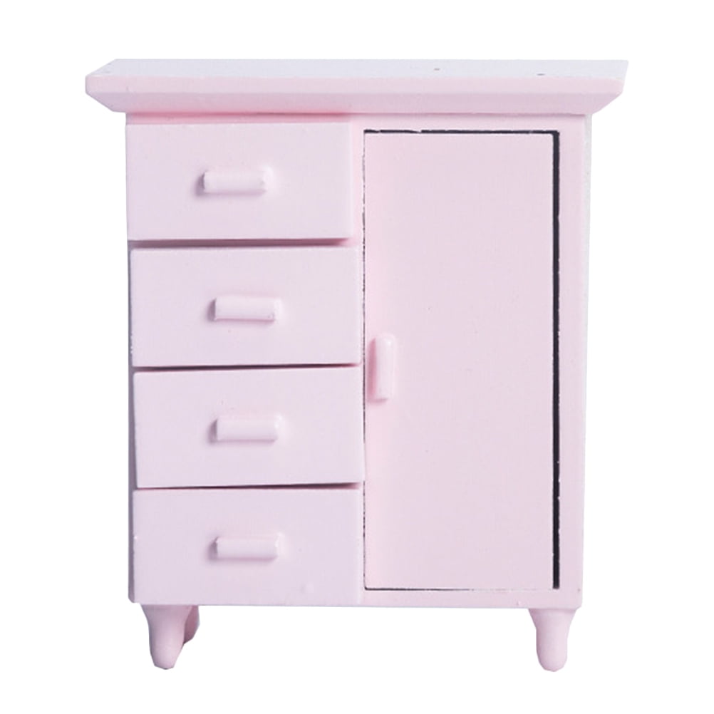 Hekezhi Mini Cabinet Miniature Wooden Cabinet Wooden Furniture Model ...