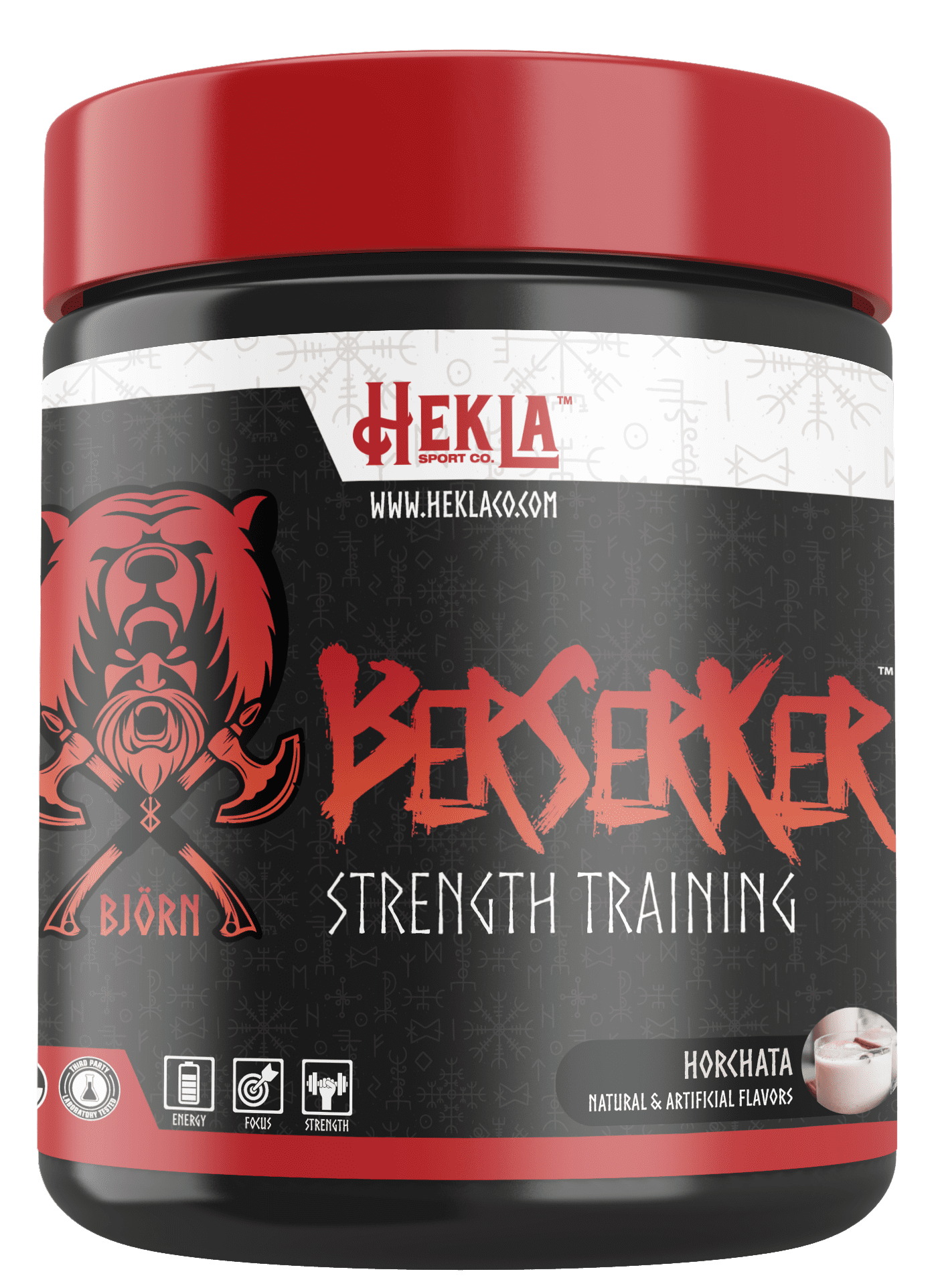 Hekla Berserker Strength Training Pre-workout, Horchata, 30 servings - Walmart.com