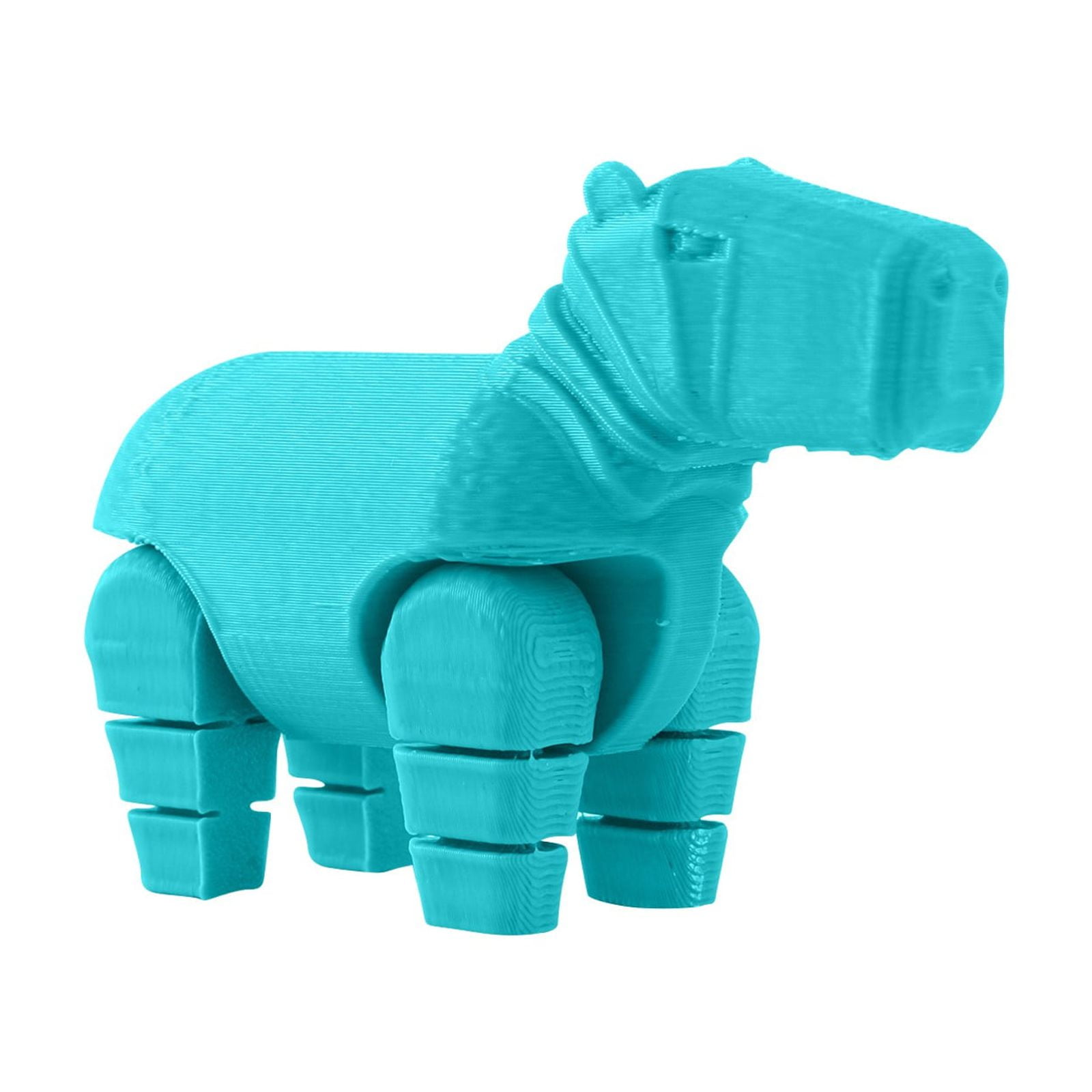 Hekwup 3D Printed Capybara Flexi Capy bara Toy Creative Toy Decorative ...