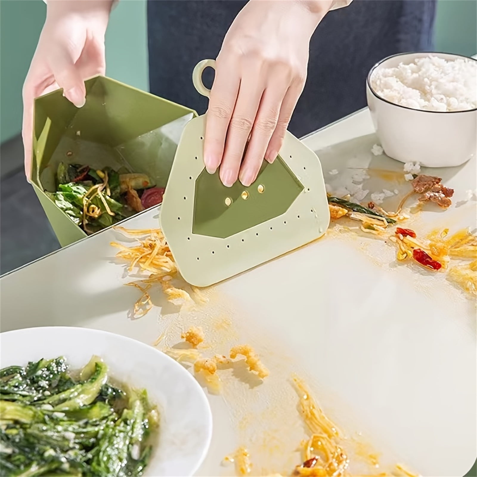 Hekwup Multifunctional Table Cleaner Oil Stain Cleaning Scraper Dustpan ...