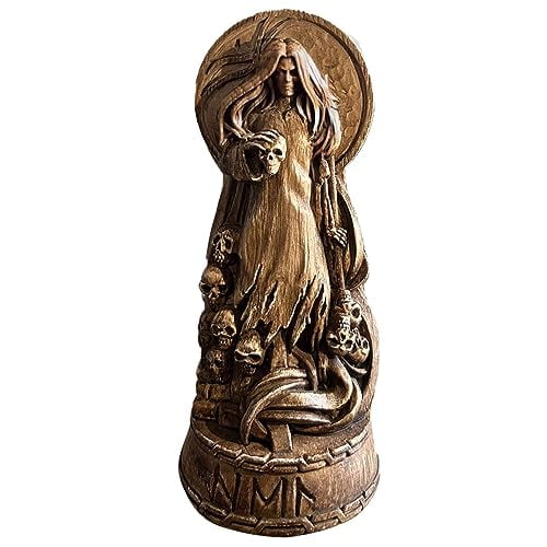 Hel Statue Death Goddess，Scandinavian Pantheon Viking Pagan asatru ...