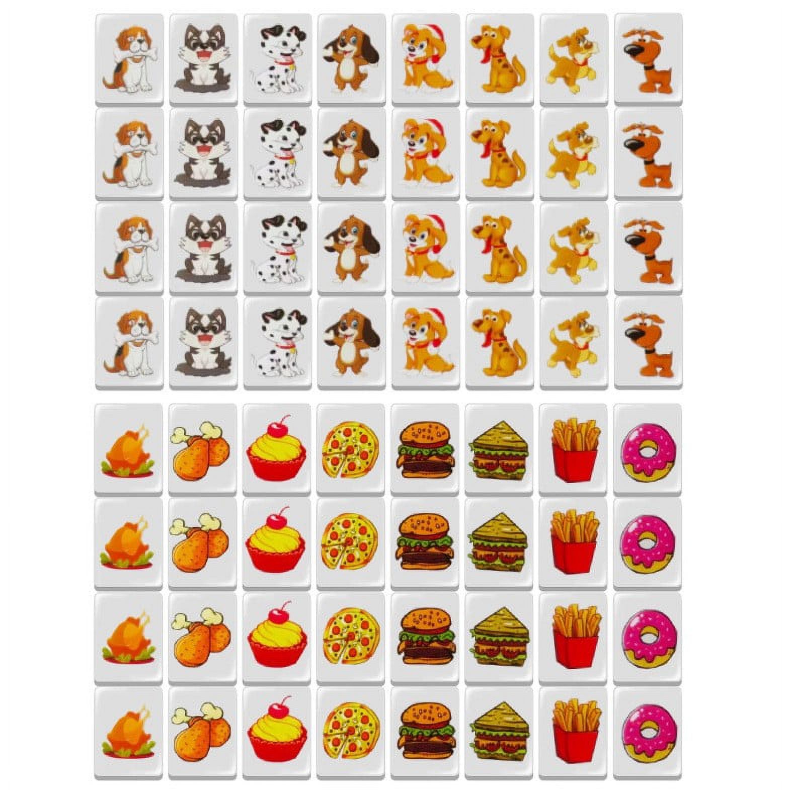 Helaiwanju Easter series mahjong puppy + foodFlag MahJong, Mahjong Tile ...