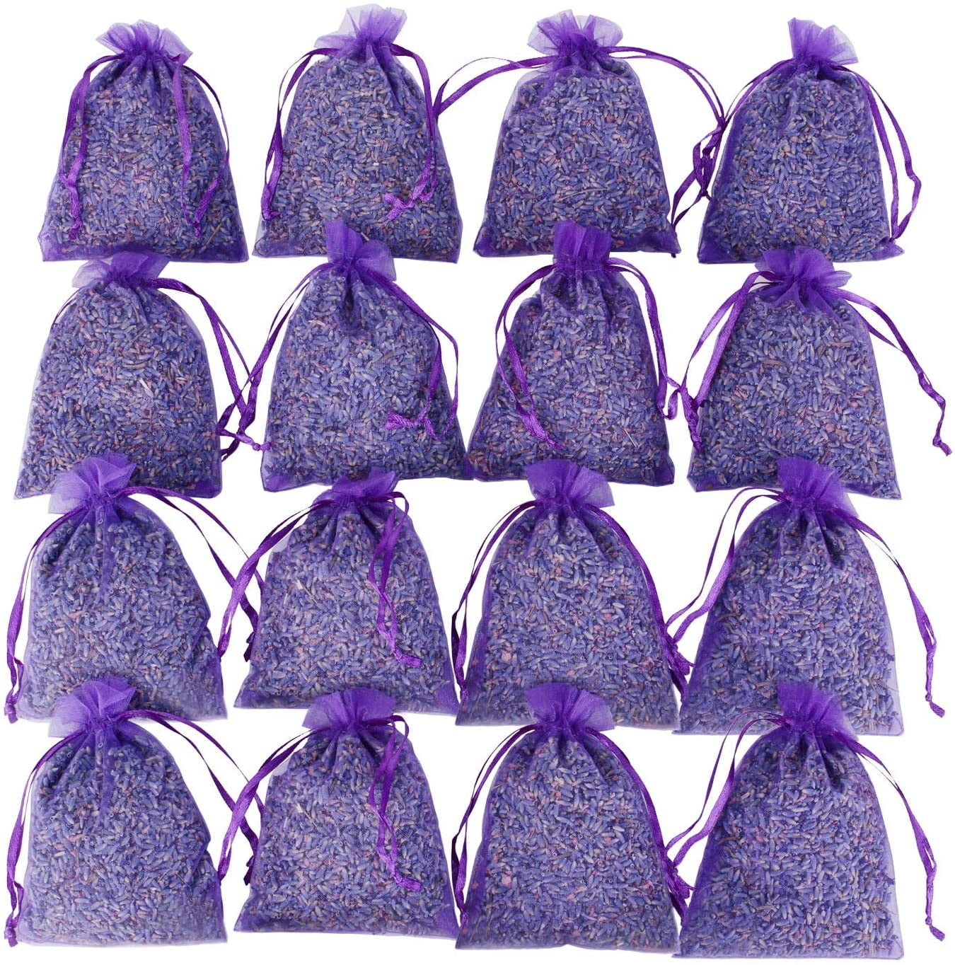 Heldig 16 Purple French Dried Lavender Sachets Craft Bag - Lavender ...