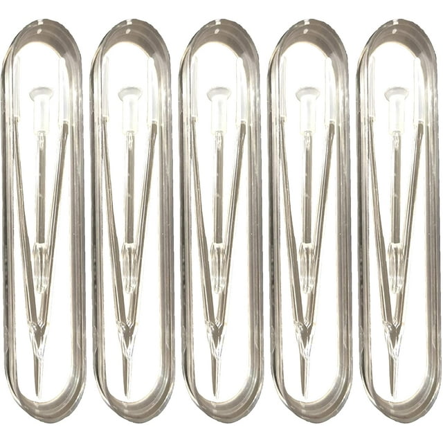 Heldig 5 Pcs Clear Portable Travel Eye Contact Lens Remover Tool Kit ...