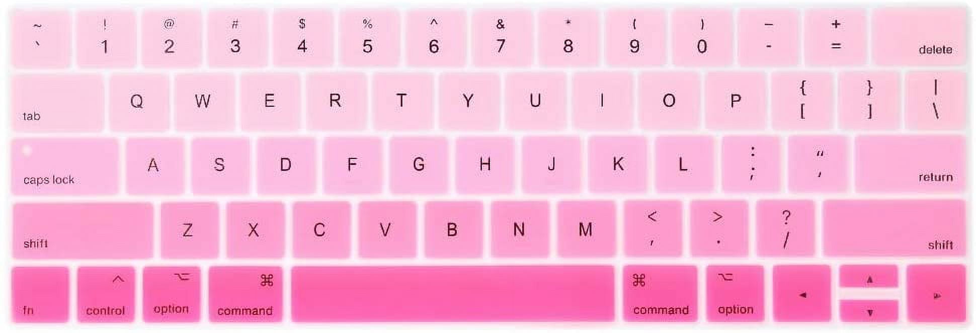 Heldig Blue Gradient Keyboard Cover Ultra Thin Keyboard Protector Skin ...