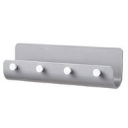 NIFFGAFF Anti-Drop Key Holder for Wall, Self Adhesive Key Rack, Black ...